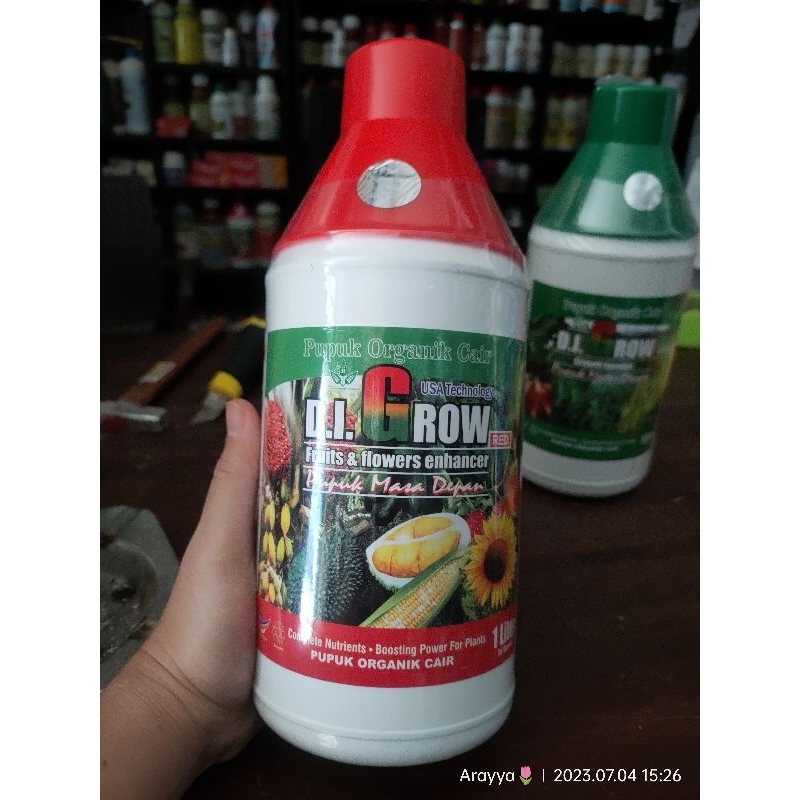 Jual D.I.Grow Red Fruits & flowers Enhancer 1L | Shopee Indonesia