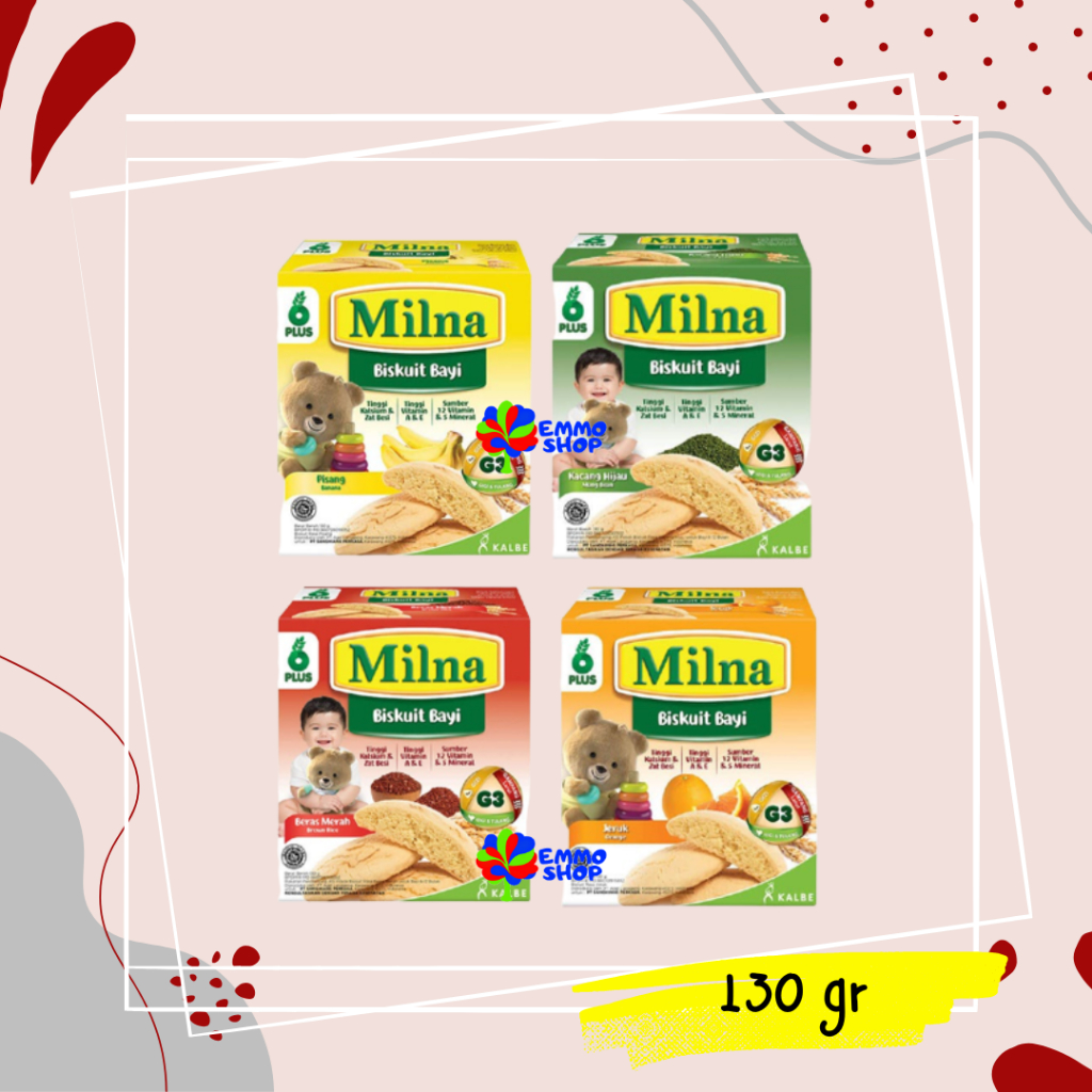 Jual Milna Biskuit Bayi 6+ Camilan Pendamping ASI | Shopee Indonesia