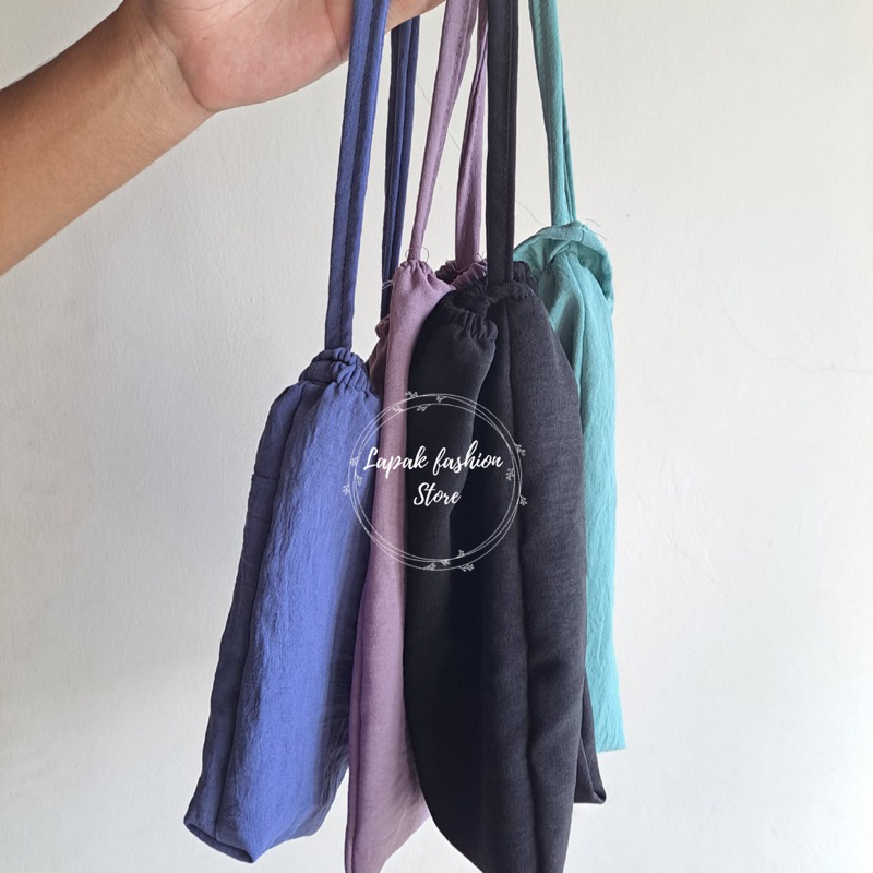 Jual LAPAK - Tas Mukena Crinkle | Shopee Indonesia