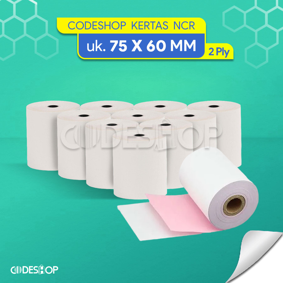 Jual Kertas Nota NCR 2 Ply Isi 10 Roll | Shopee Indonesia