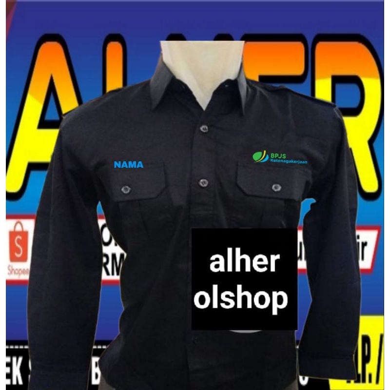 Jual Kemeja BPJS baju BPJS seragam BPJS Pdh BPJS Pdl BPJS kemeja kerja ...