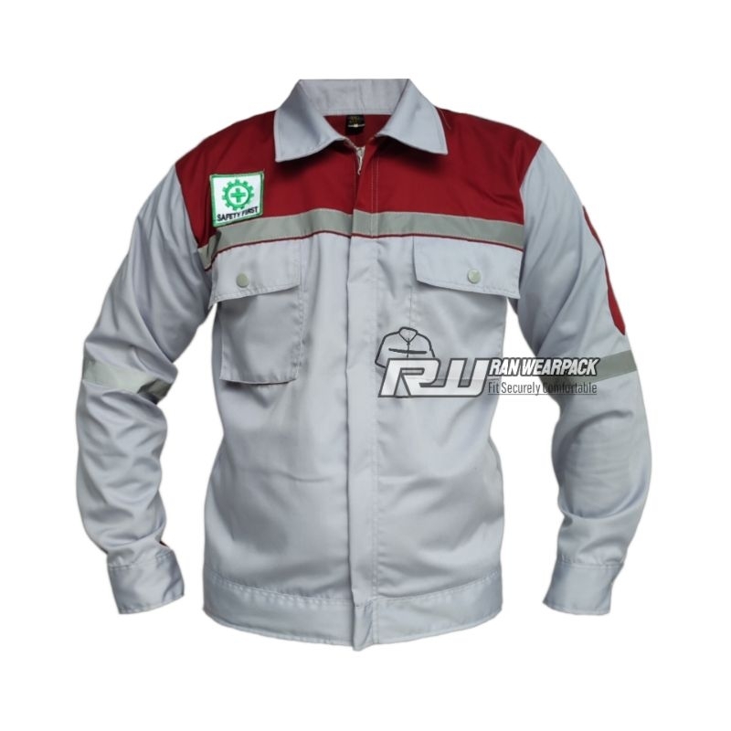 Jual Wearpack Safety Atasan - Kemeja Safety - Seragam Kerja - Baju ...