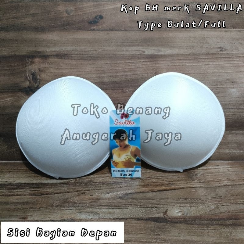 Jual Kop BH Busa Bra Cup Bra Bulat Merk Savilla @ 1 pasang | Shopee ...