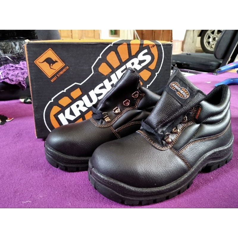 Jual sepatu safety krushers krusher kruser florida | Shopee Indonesia