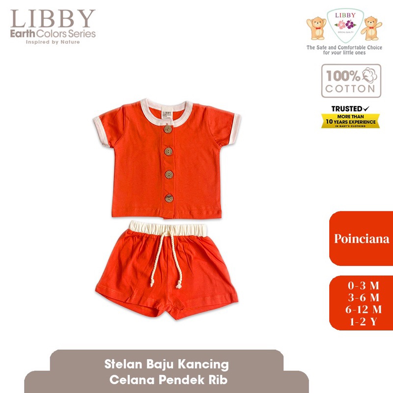Jual LIBBY Earth Stelan Rocco Set Pendek Celana Pendek Seri 2 (1stel/pack) | Shopee Indonesia