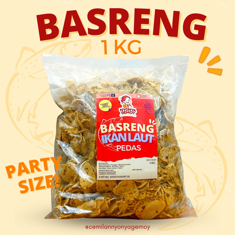 Jual BASRENG IKAN LAUT 1KG Cemilan Nyonya Gemoy | Shopee Indonesia