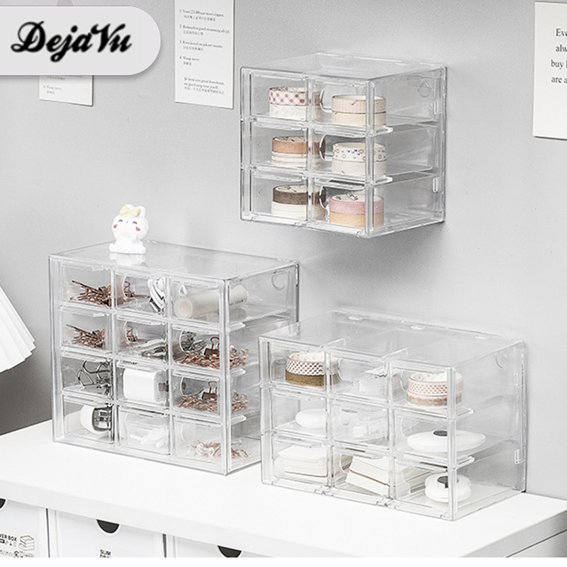 Jual Dejavu Rak Laci Mini Susun Transparan Box Aksesoris Perhiasan ...