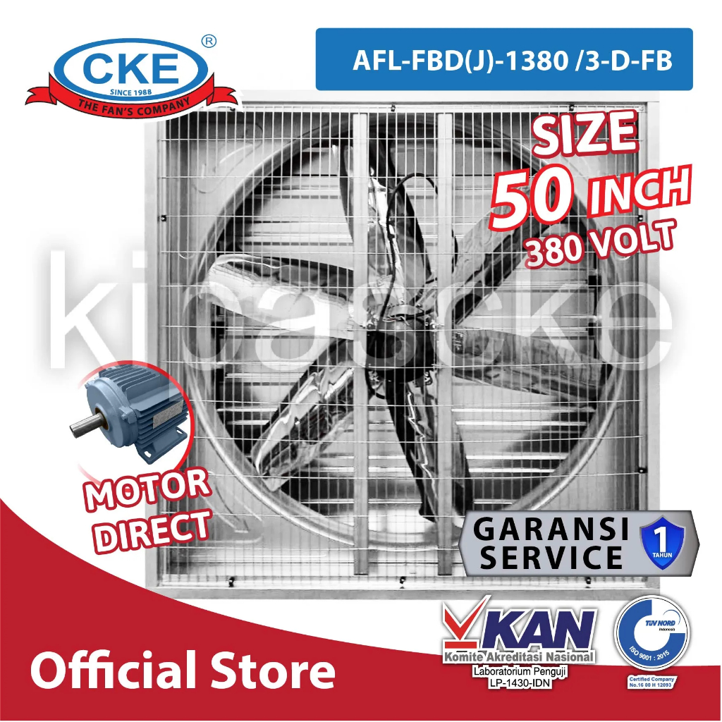 Jual Kipas Blower Kandang Ayam Gudang 50 Inch Axial Box Fan 3 Phase ...
