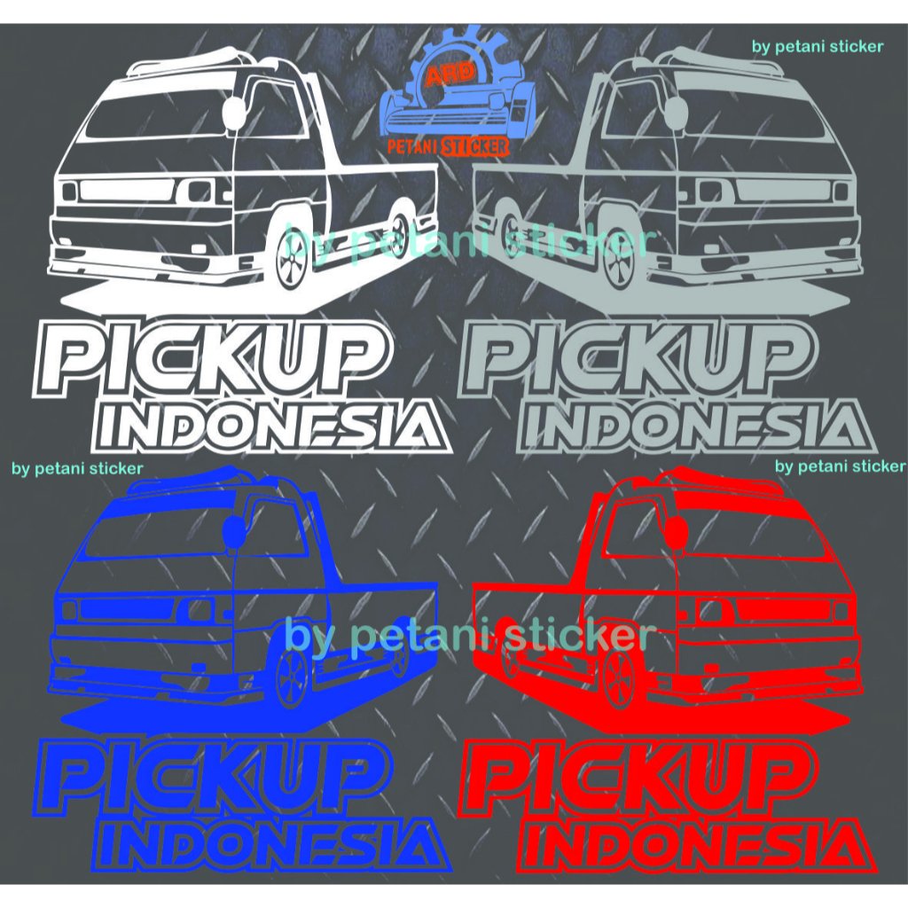 Jual stiker sticker mobil pick upp indonesia pick upp club indonesia ...