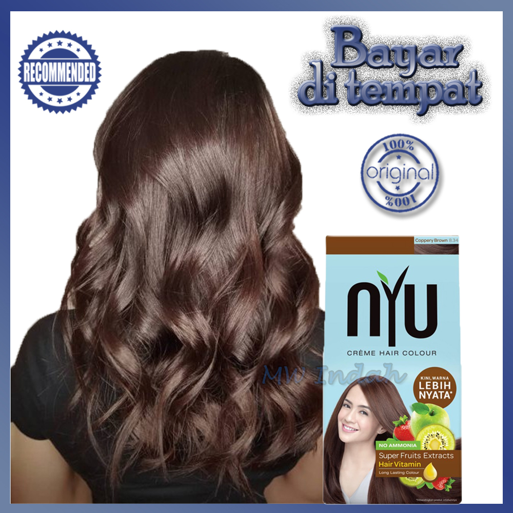 Jual Nyu Kemasan Sachet Pewarna Rambut Yang Bagus Cat Rambut 100% ...