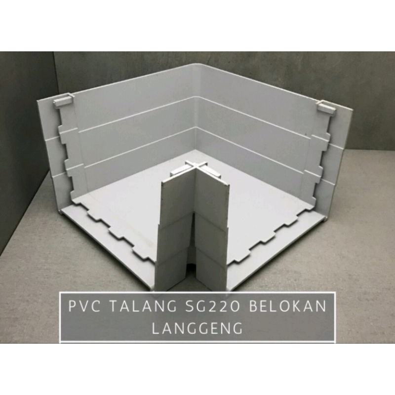 Jual Belokan Talang Air PVC Kotak SG 220 8" 8 Inch | Shopee Indonesia