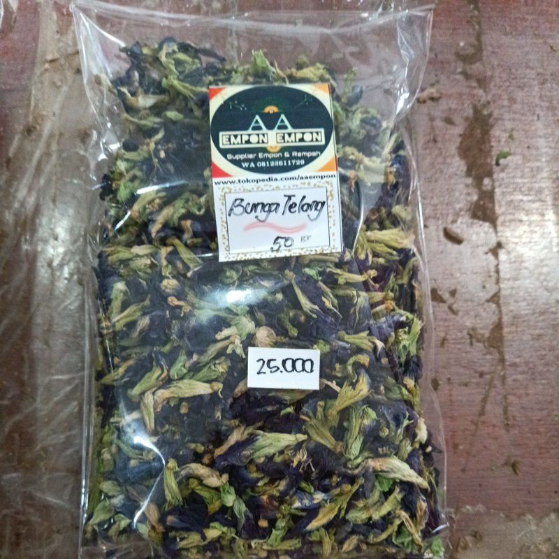 Jual Bunga Telang Kering Terlengkap & Harga Terbaru Juni 2026 | Shopee ...