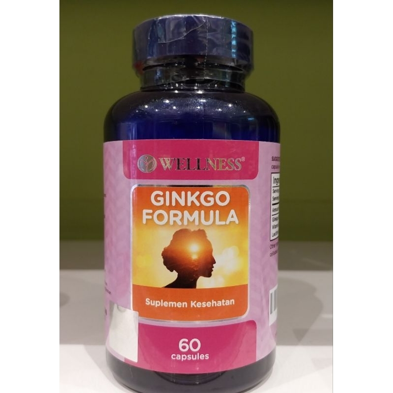 Jual WELLNESS GINGKO FORMULA 60 CAPSULES | Shopee Indonesia