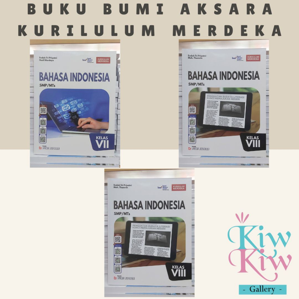 Jual Buku Bahasa Indonesia Kelas 7, 8, 9 SMP/MTS Kurikulum Merdeka - Bumi Aksara | Shopee Indonesia