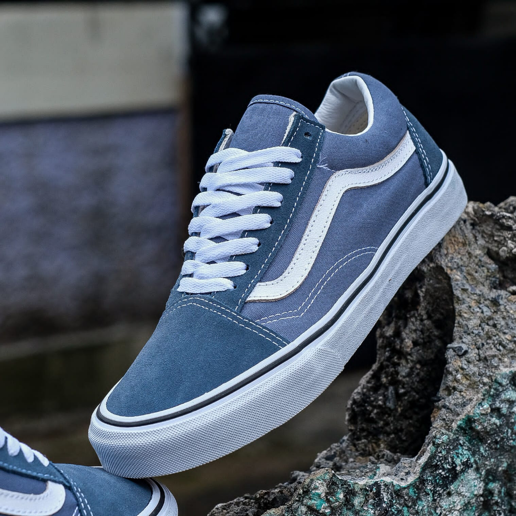 Jual OLDSKOOL BLUE MIRAGE/TRUE WHITE CLASSIC ORIGINAL 100% | Shopee ...