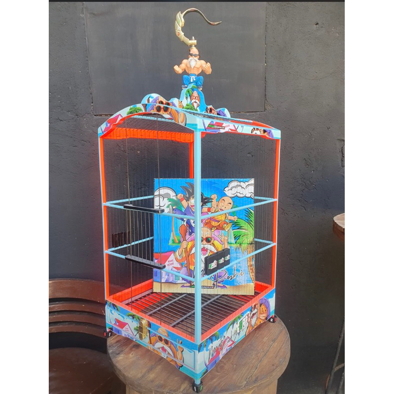 Jual KANDANG NO.2 SANGKAR BRO READY JERUJI SENAR/FIBER | Shopee Indonesia