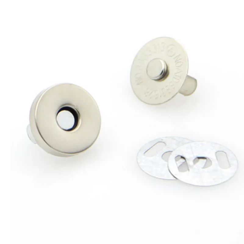 Jual Kancing Magnet 14mm Dan 18mm Aksesoris Untuk Tas Dan Dompet Nikel ...
