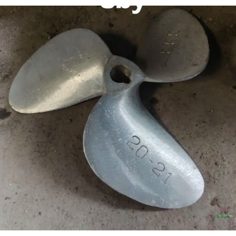 Jual Baling baling aluminium daun 3 x 20-21 / 19-20 kipas propeler ...