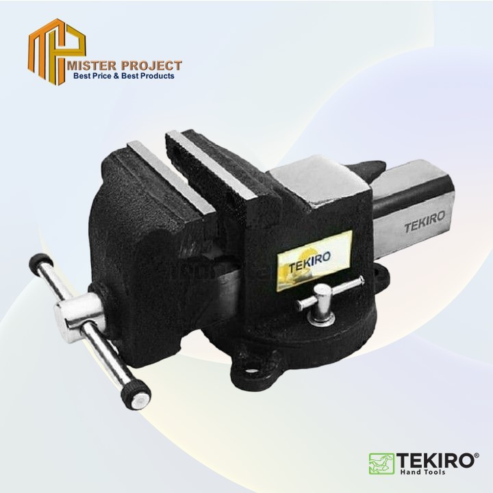 Jual TEKIRO Catok Besi 8" inchi / Ragum / Bench Vise / Alat Penjepit ...