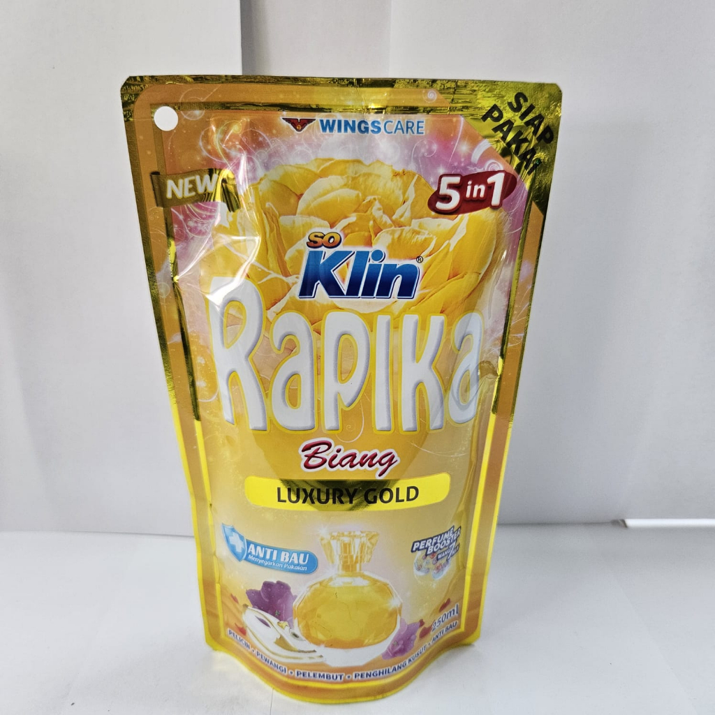 Jual Rapika Biang Luxury Edition Gold Refill 250 ML | Shopee Indonesia
