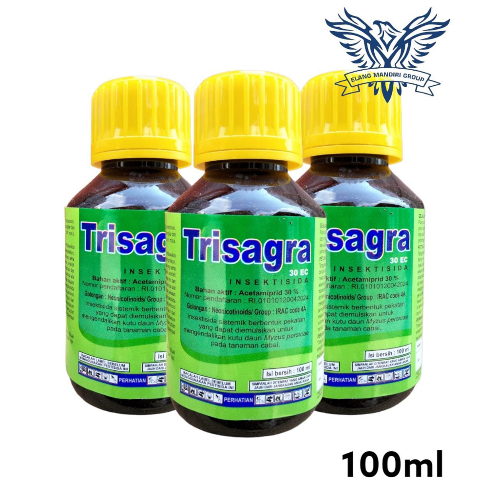Jual TRISAGRA 30EC 100ml Insektisida Acetamiprid Membasmi Hama Kutu ...