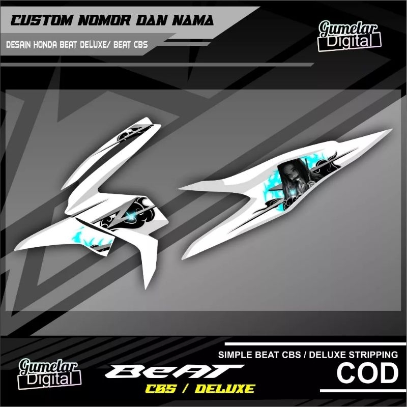 Jual STRIPPING SIMPEL HONDA BEAT DELUXE BEAT STREET NEZUKO DEMON SLAYER ...