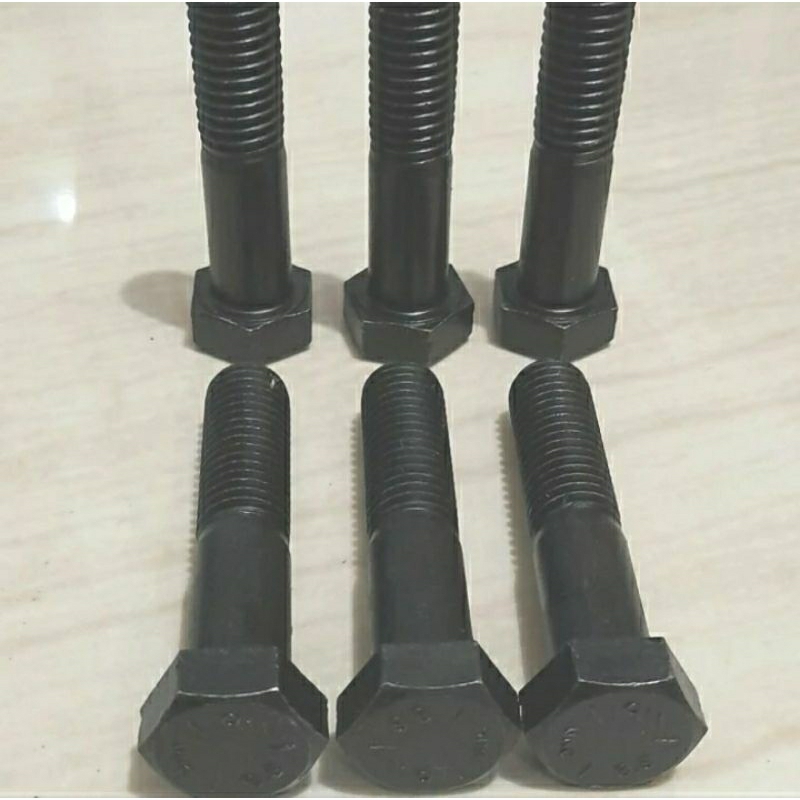 Jual Baut mur baja unc 8.8 (5/8×3) | Shopee Indonesia