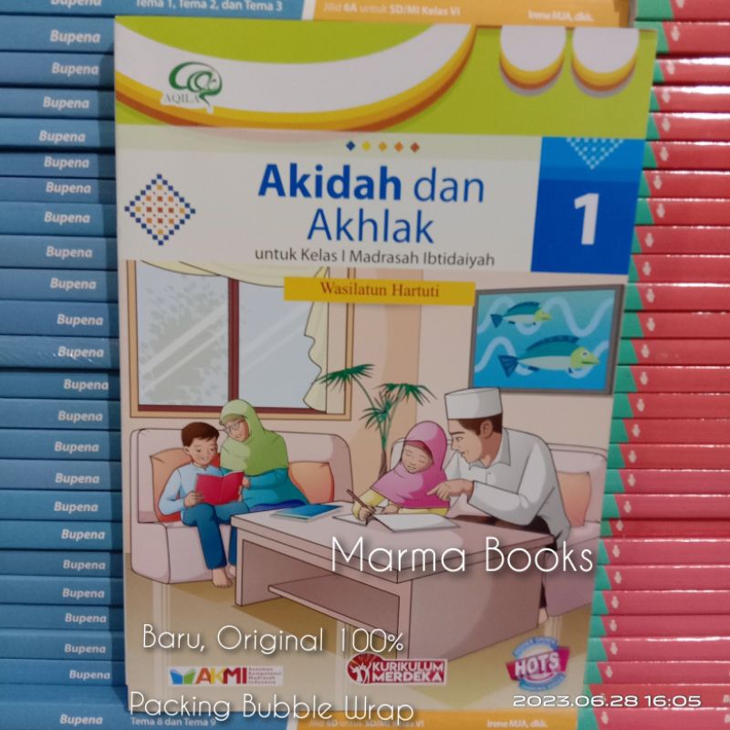 Jual Buku Kelas 1 MI Kurikulum Merdeka AKM HOTS Aqila / Bahasa Arab Fiqih Al Quran Hadis Akidah ...