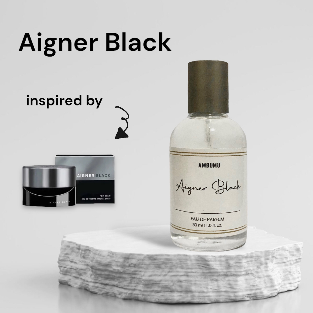 Jual Ambumu Parfum - Aigner Black | Unisex | Shopee Indonesia