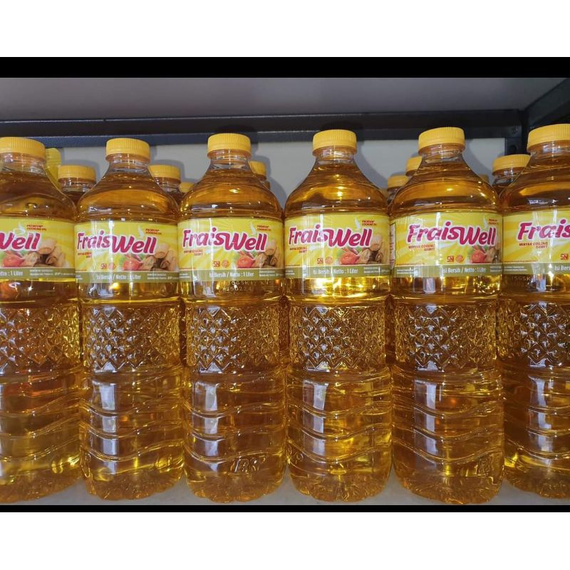 Jual jawa timur Minyak Fraiswell 1L Botol / botol minyak kaca | Shopee ...