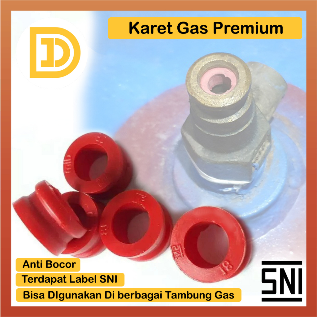 Jual Karet Tabung Gas Elpiji Anti Bocor SNI Karet Seal LPG 3 kg 5 kg 12 ...