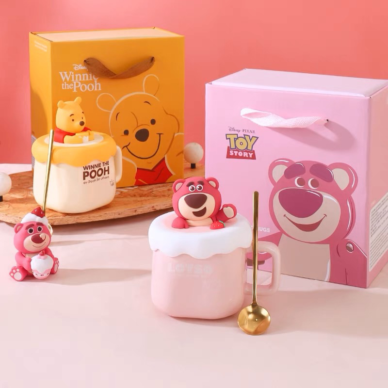 Jual SET GIFT BOX MUG GELAS KERAMIK DENGAN SENDOK DAN PENUTUP SILIKON ...