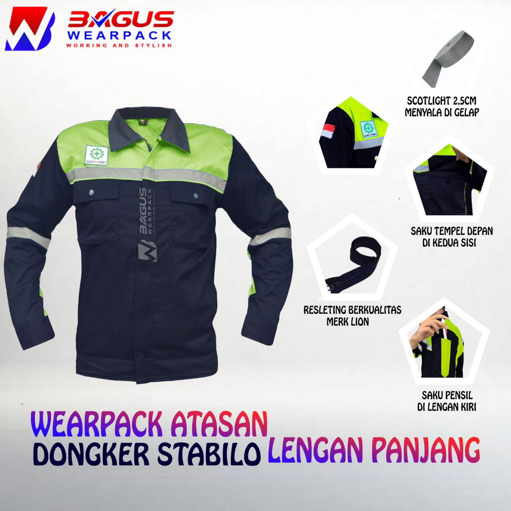 Jual WEARPACK SAFETY / KEMEJA SAFETY / BAJU SAFETY LENGAN PANJANG ... Jual WEARPACK SAFETY / KEMEJA SAFETY / BAJU SAFETY LENGAN PANJANG ...