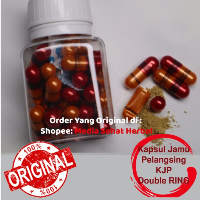Jual (GROSIR) Kapsul Jamu Pelangsing KJP Double Ring Kualitas 1 ...
