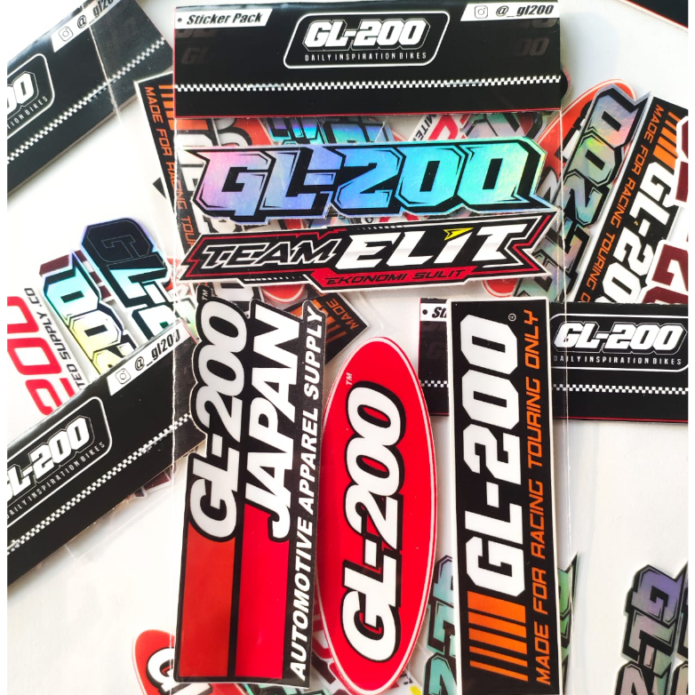Jual Sticker Pack GL200 | Shopee Indonesia