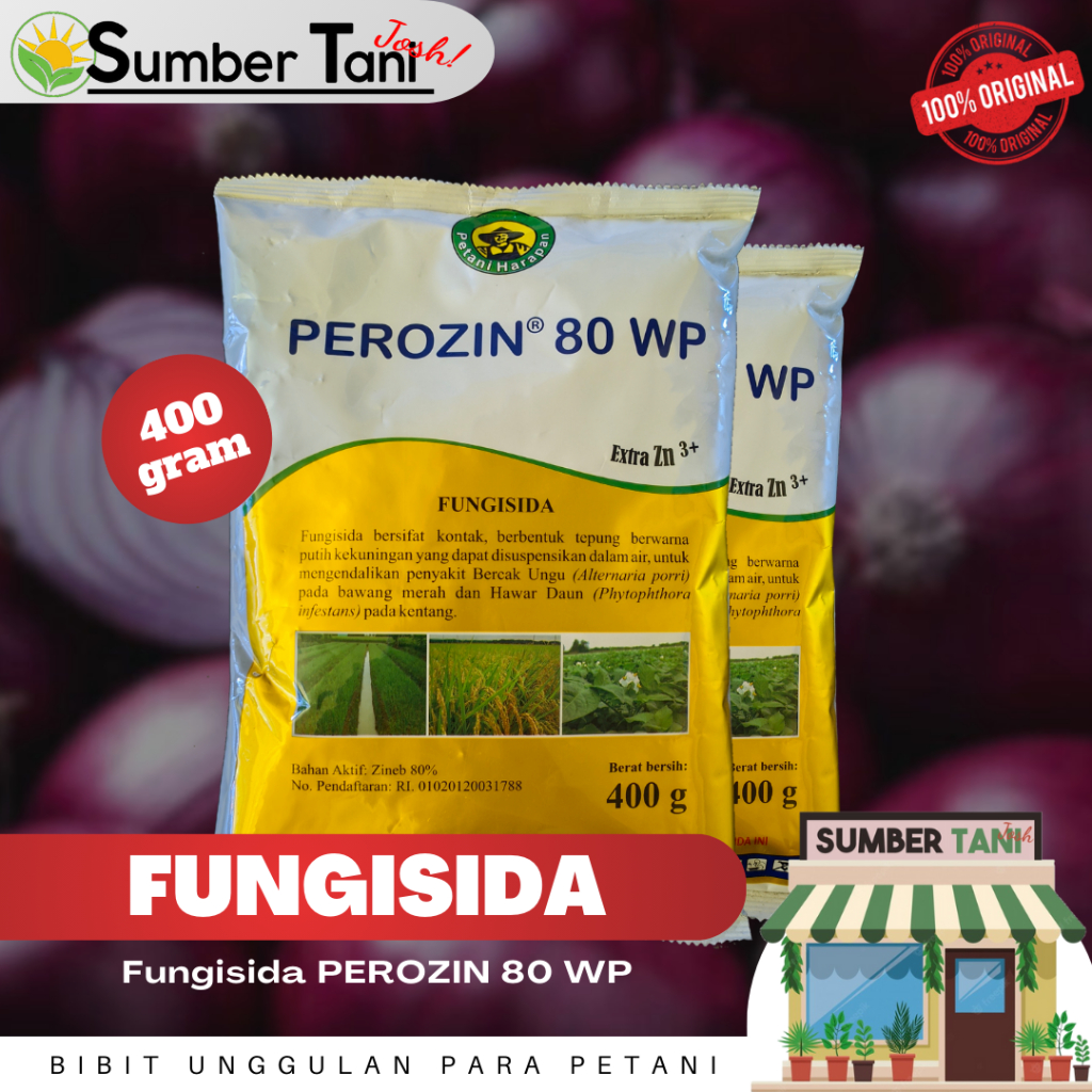 Jual Fungisida PEROZIN® 80WP Kemasan 400gr Zenith Cropsciences ...
