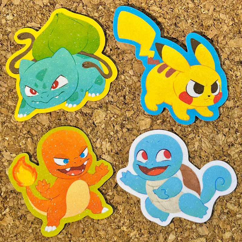 Jual Sticker Fanart Pokemon Glitter | Shopee Indonesia