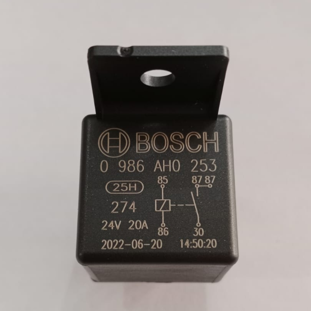 Jual KMD | Relay Bosch Kaki 5 24V 20A / Riley Hitam Bosch 24 Volt | Shopee Indonesia