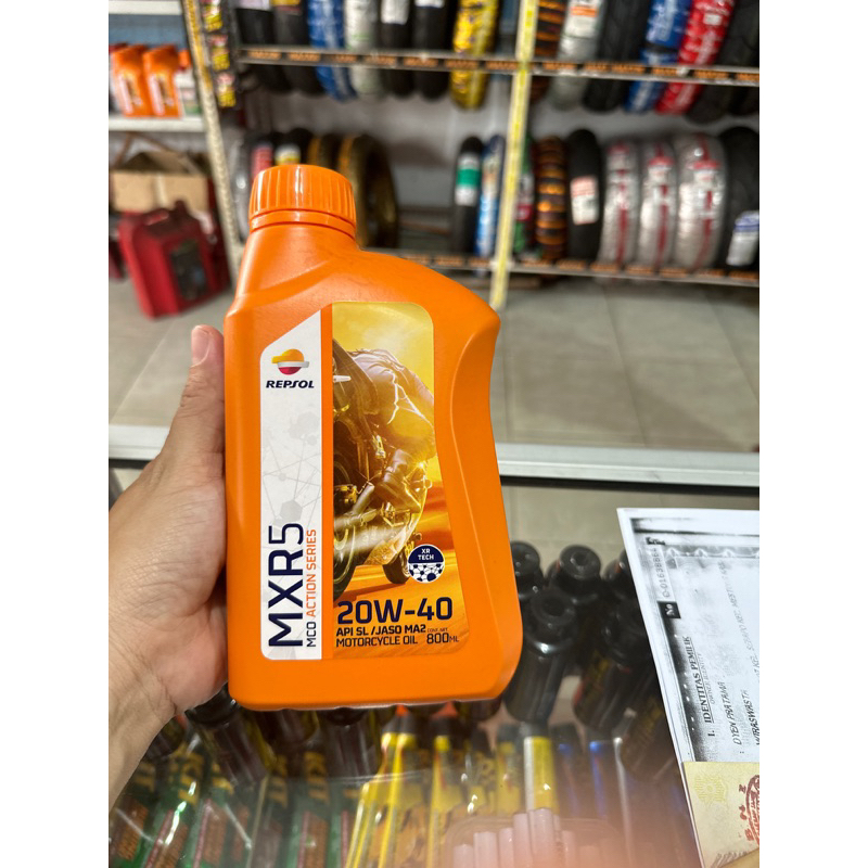 Jual OLI REPSOL MXR5 | Shopee Indonesia
