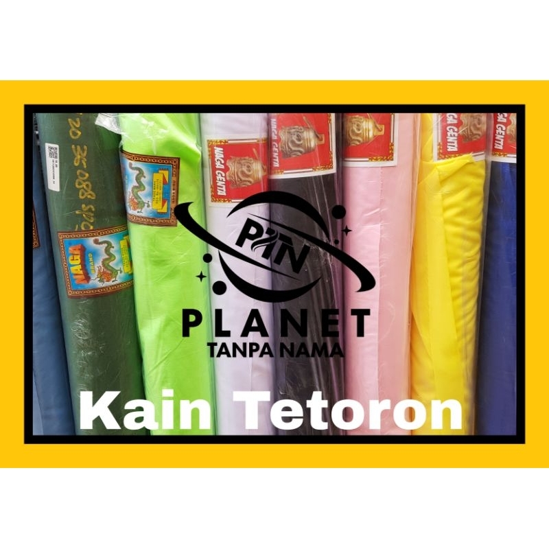 Jual Kain Tetron / Kain Teteron Cap Naga *Kain Umbul2 *Kain Spanduk ...