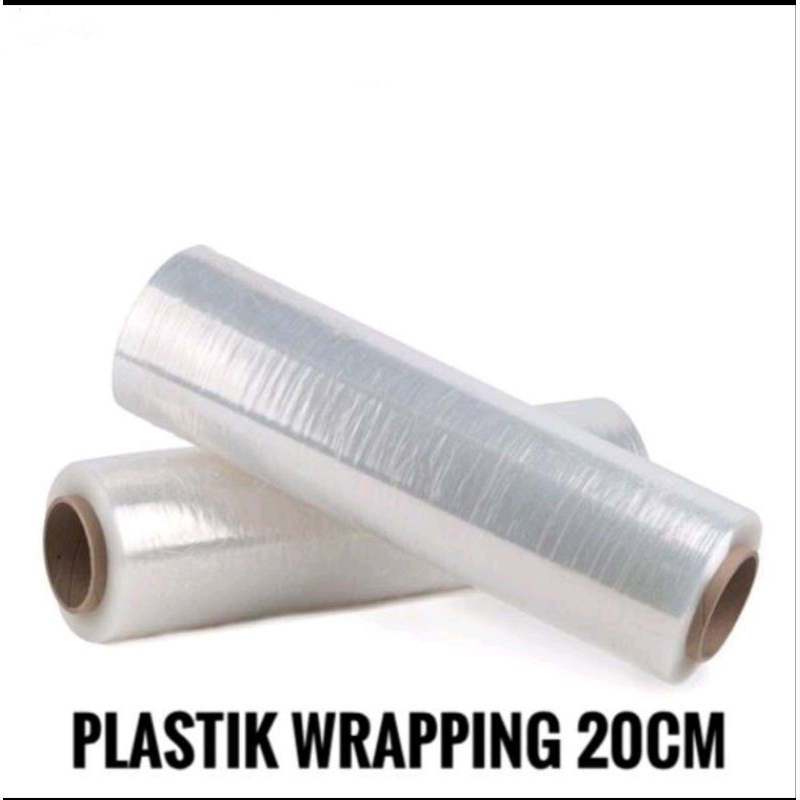 Jual Wrapping Plastik Pembungkus 20Cmx200Mtr | Shopee Indonesia