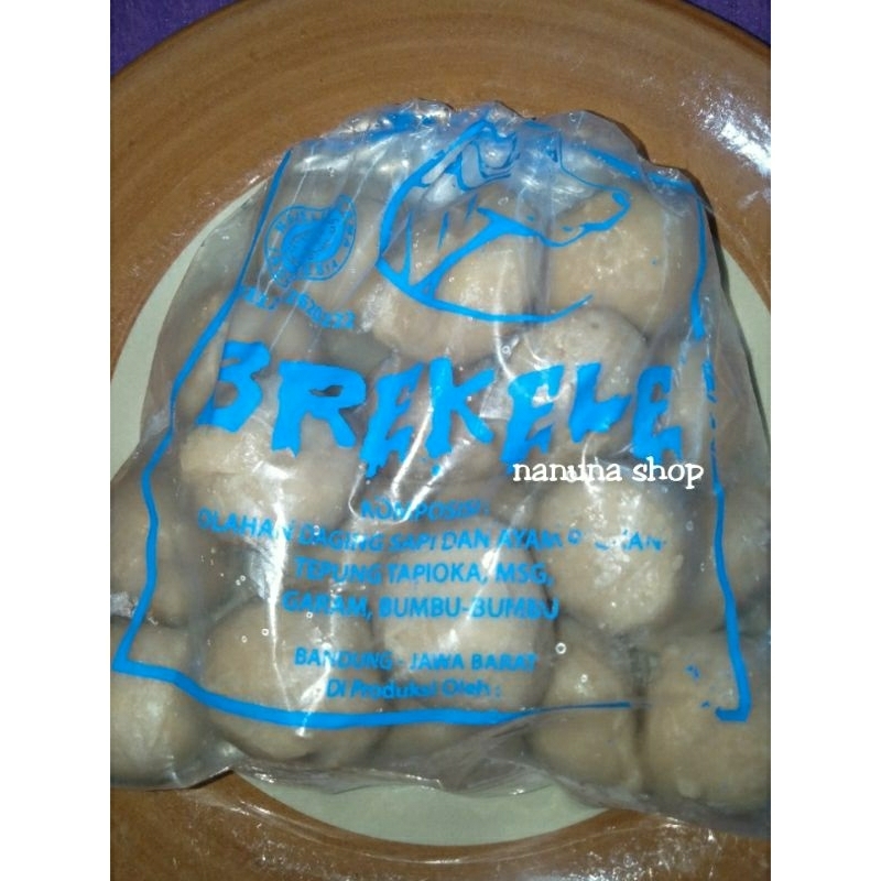 Jual Bakso sapi dan ayam isi 20 merk brekele | Shopee Indonesia