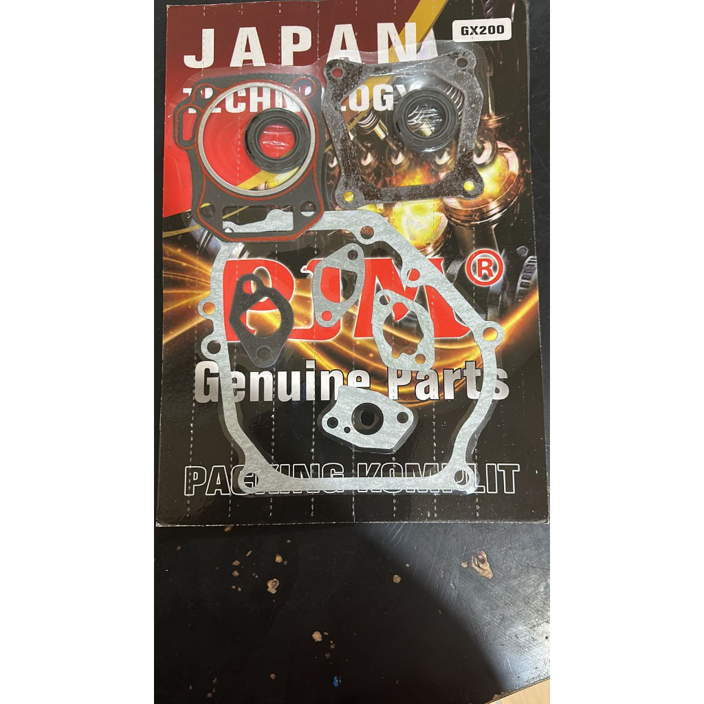 Jual Paking set paking komplit mesin honda gx160 Gx200 Gx220 Genset 2kw 3kw 2000watt 3000watt ...