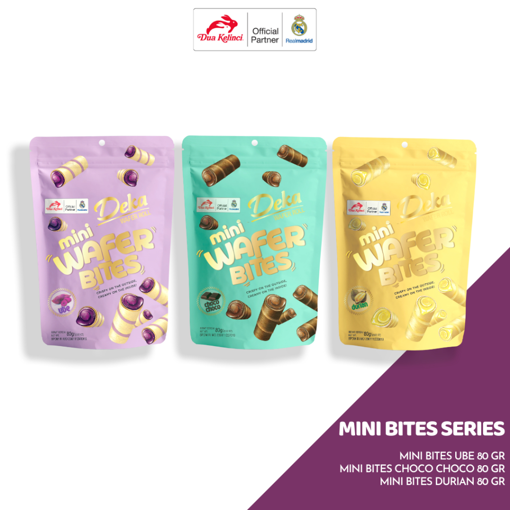Jual DEKA Wafer Mini Bites Series 80gr | Shopee Indonesia
