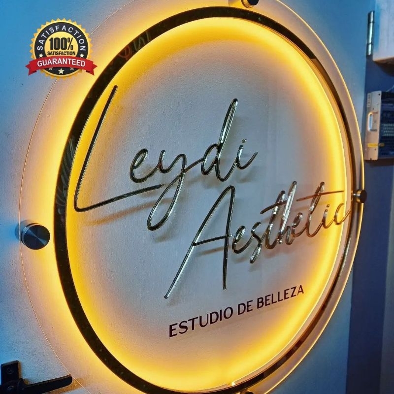 Jual CUSTOM PAPAN NAMA USAHA / SIGN LOGO AKRILIK 3D/ Logo Akrilik ...