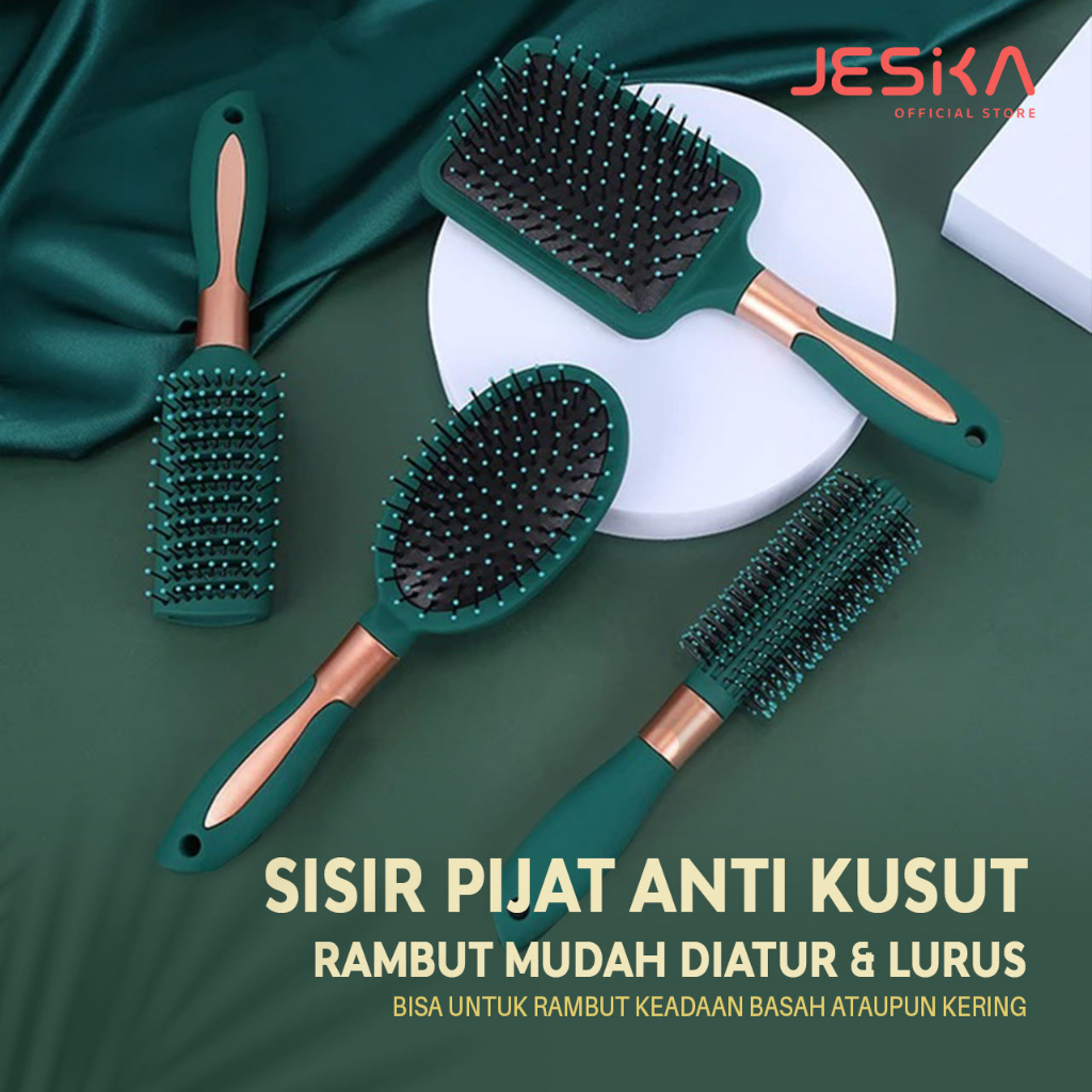Jual Sisir rambut roll halus lembut panjang tebal ikal kriting curly ...