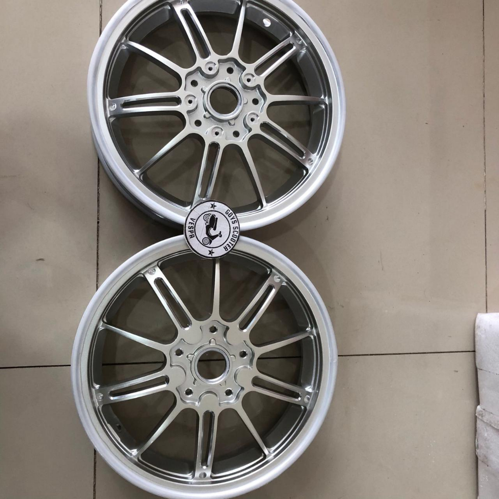 Jual Velg Drag Ring 12 Silver Vespa GTS GT Series GTV 150 300 | Shopee ...
