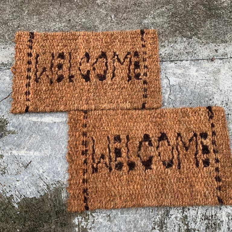 Jual Keset Welcome 90x45 Sabut Kelapa - Keset Ijuk - Keset Teras Rumah ...