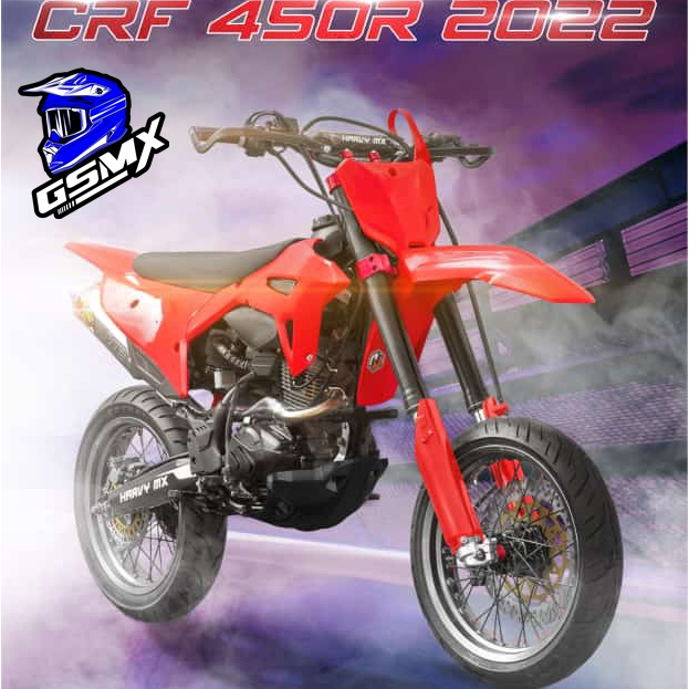 Jual BODY KOMPLIT BODY SET CRF 450 2022 PNP CRF 150 HRV | Shopee Indonesia