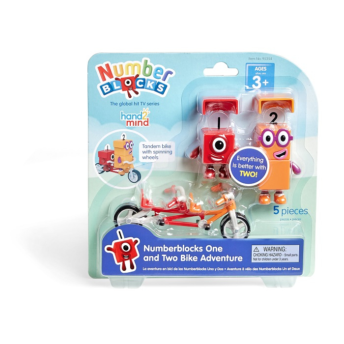 Jual Hand2Mind Numberblocks - One and Two Bike Adventure, Sepeda ...